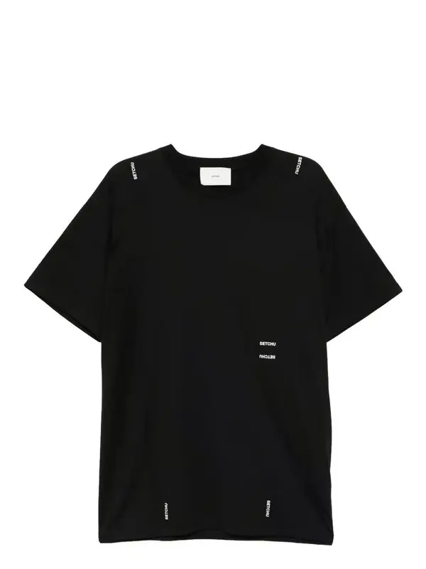 SETCHU Origami T-shirt - Black