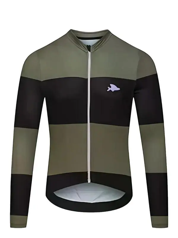 Cafe Du Cycliste Constance Stripe Jacket - Black