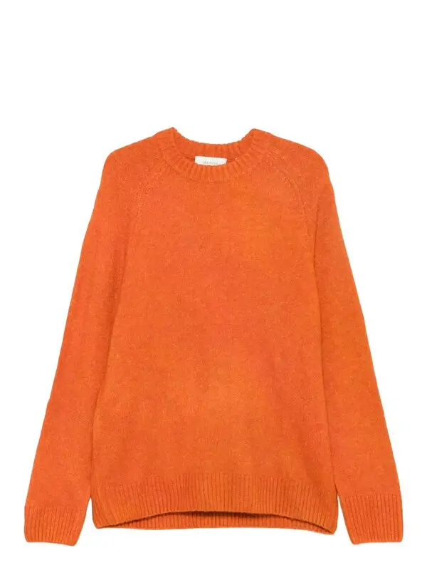 LES DEUX Round-neck Sweater - Orange