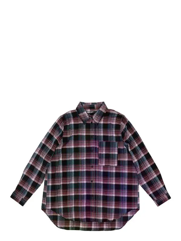 Bimba Y Lola Checked Long-sleeve Shirt - Red