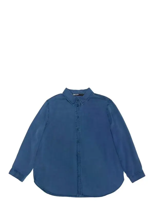 Bimba Y Lola Long-sleeve Denim Shirt - Blue