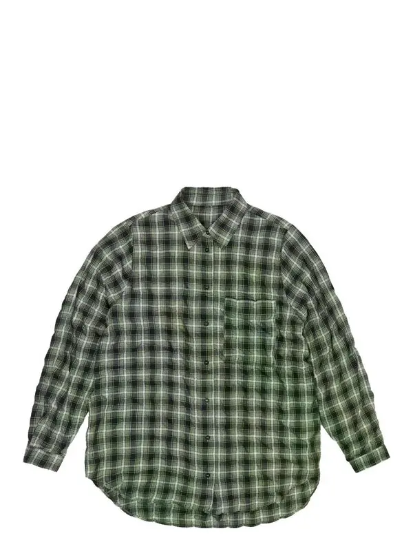 Bimba Y Lola Checked Long-sleeve Shirt - Green