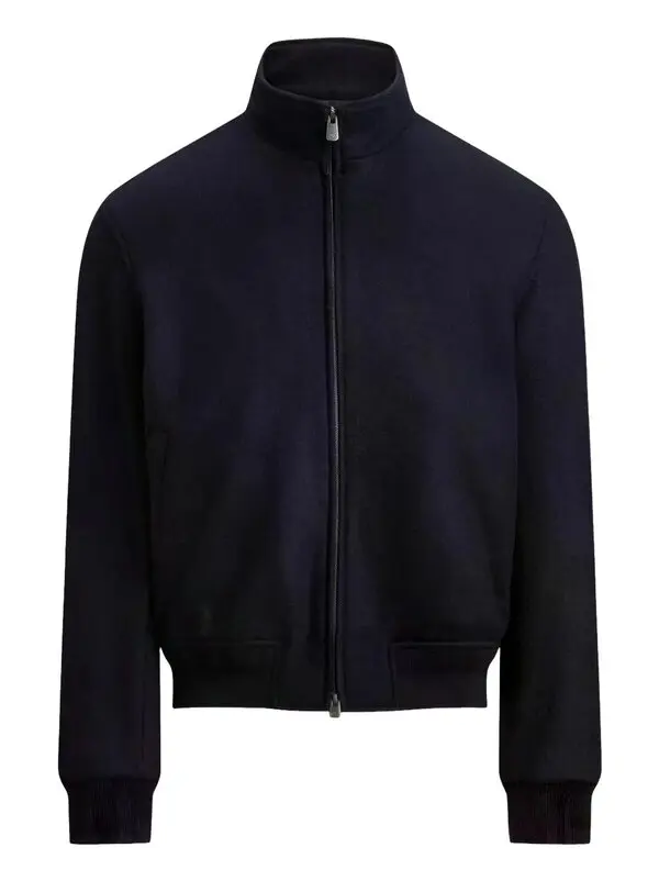 Ralph Lauren Zipped Bomber Jacket - Blue