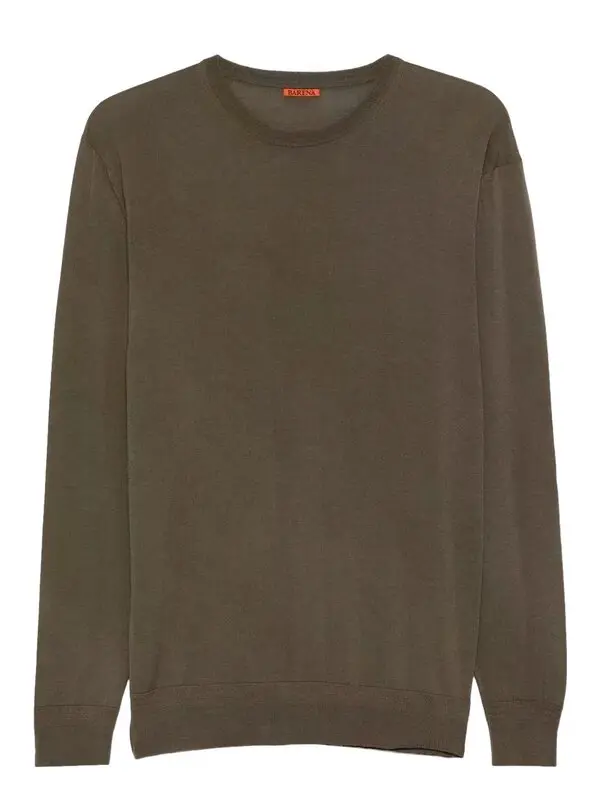 Barena Venezia Crew-neck Wool Sweater - Green