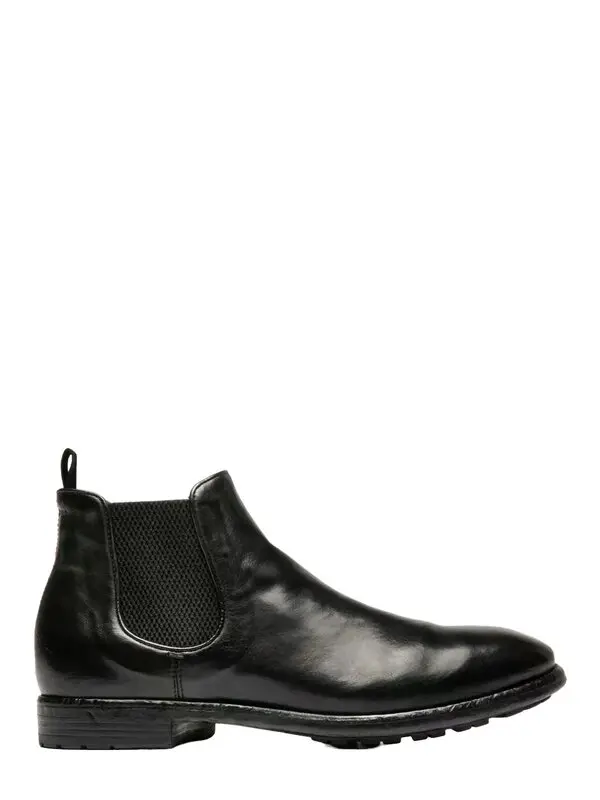 Officine Creative Prince Leather Boots - Black