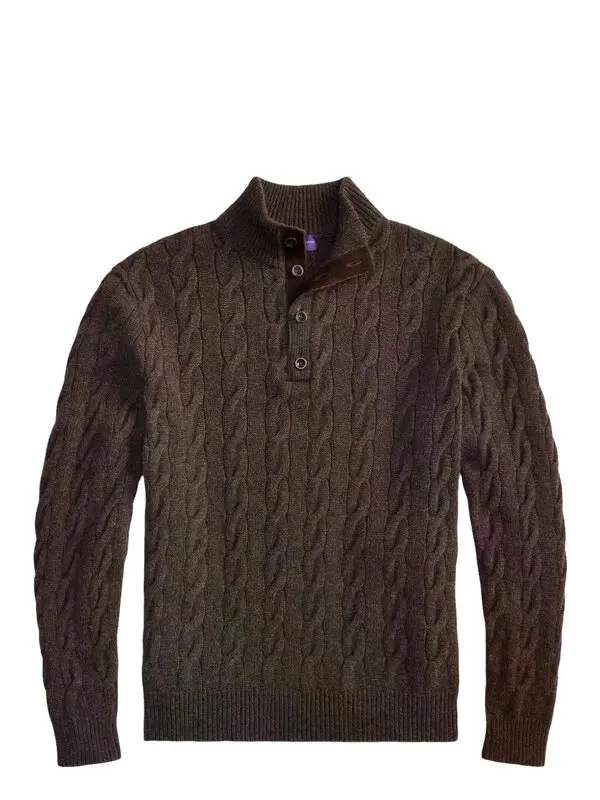 Ralph Lauren Cable-knit Sweater - Brown