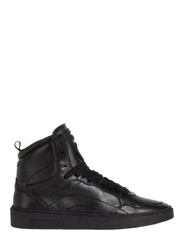 Dsquared2 Leather Sneakers - Black