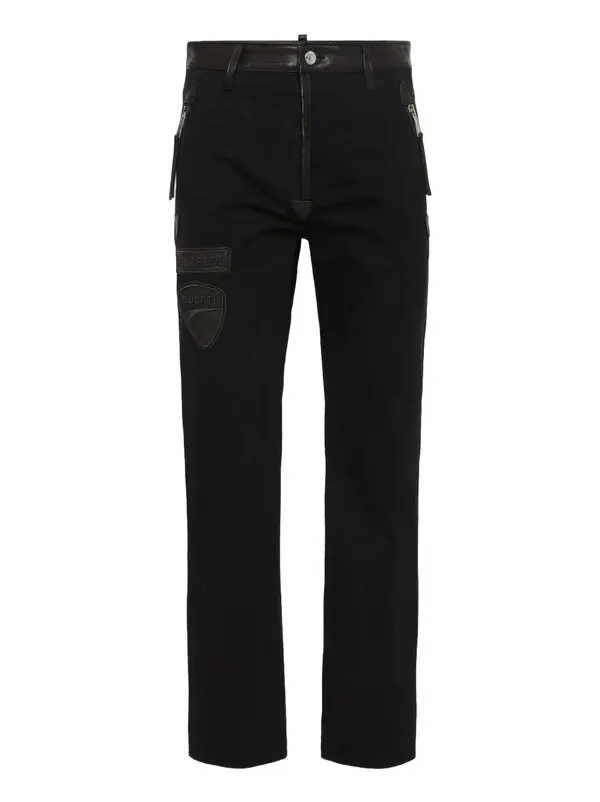 Dsquared2 X Ducati Hybrid 642 Trousers - Black
