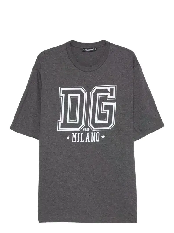 Dolce & Gabbana Logo-print T-shirt - Grey
