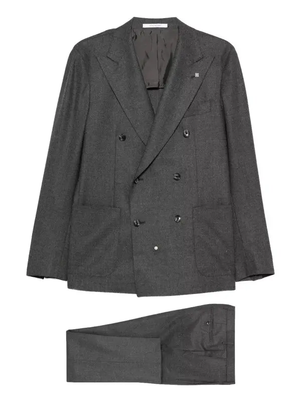 Tagliatore Mélange Suit - Grey