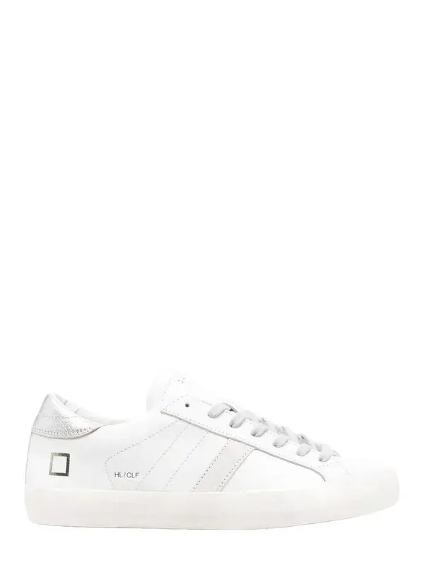 D.a.t.e. Panelled Leather Low-top Sneakers - White
