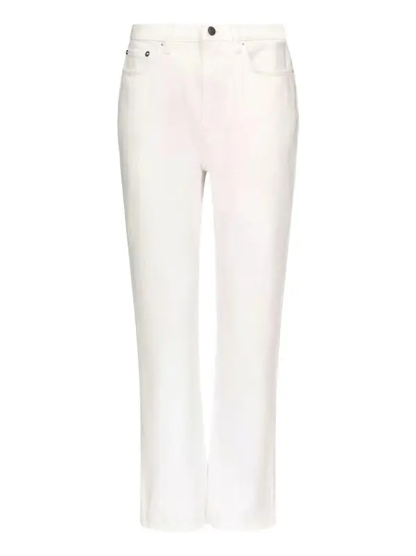 Loulou De Saison Jude Straight-leg Jeans - White