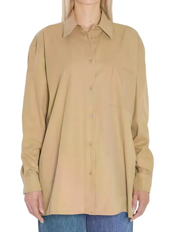 THE ROW Buttoned Pocket Shirt - Neutrals