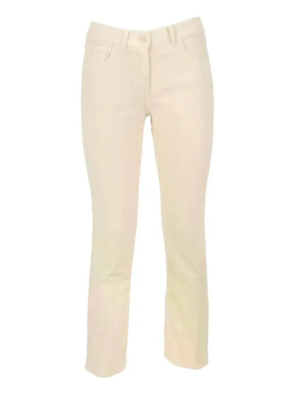 Aspesi Button Straight-leg Trousers - Neutrals