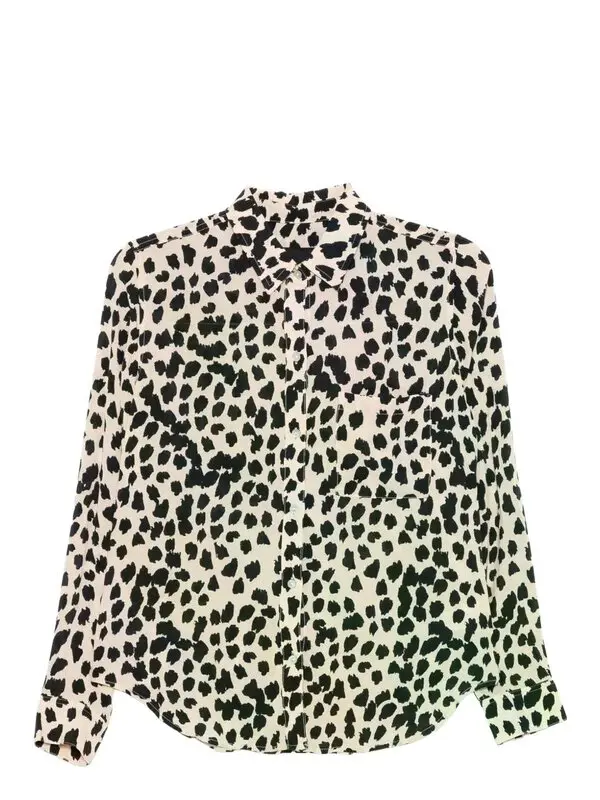 Rails All-over Leopard Print Shirt - Neutrals