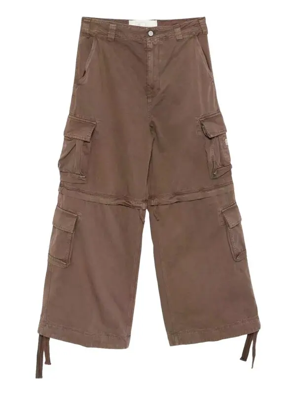 ERL Layered Cargo Trousers - Brown