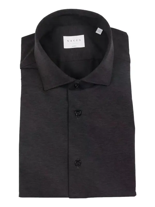 XACUS Button-down Shirt - Grey