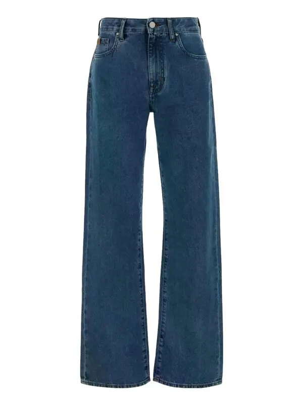 Jacob Cohen Hailey Wide-leg High-waisted Jeans - Blue