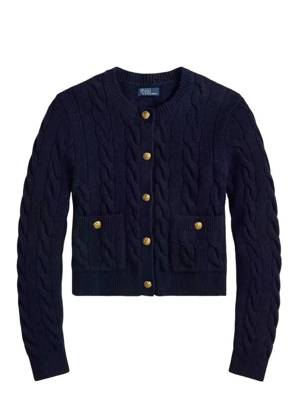 Polo Ralph Lauren Cable-knit Cardigan - Blue