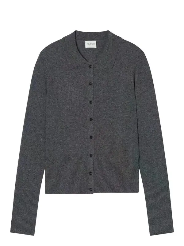 Closed Cashmere Cardigan - Grey