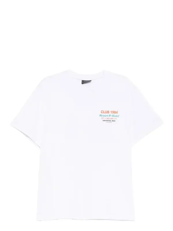 CLUB 1984 Eivissa Palm T-shirt - White
