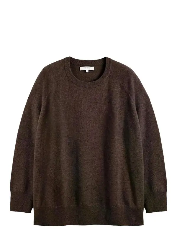 Chinti & Parker Round-neck Sweater - Brown