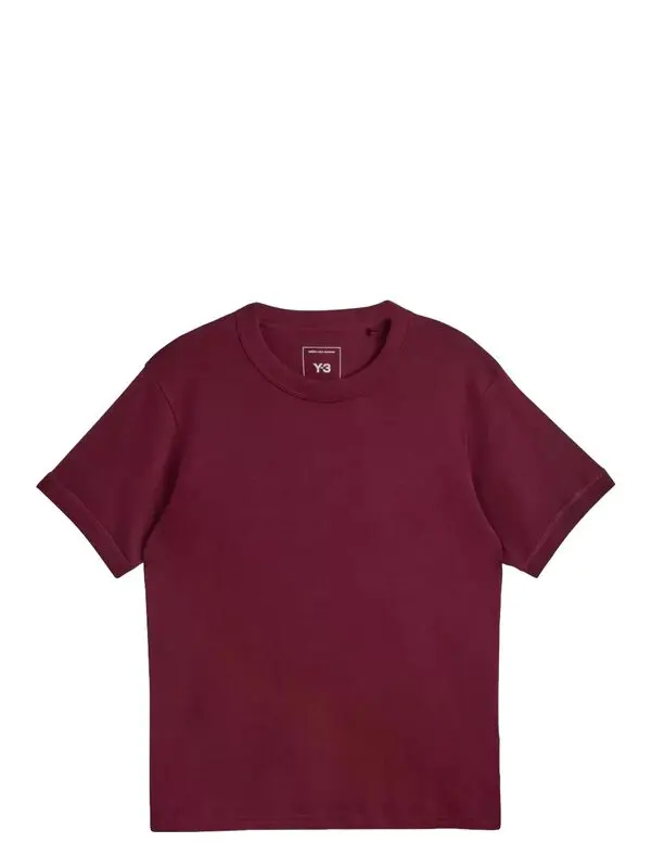 Y3 Slim-cut T-shirt - Red