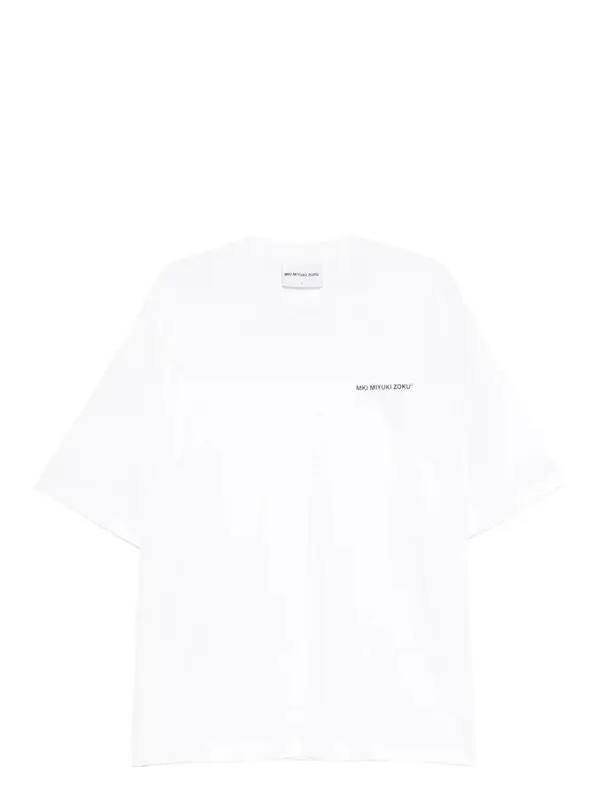 MKI MIYUKI ZOKU Uniform T-shirt - White