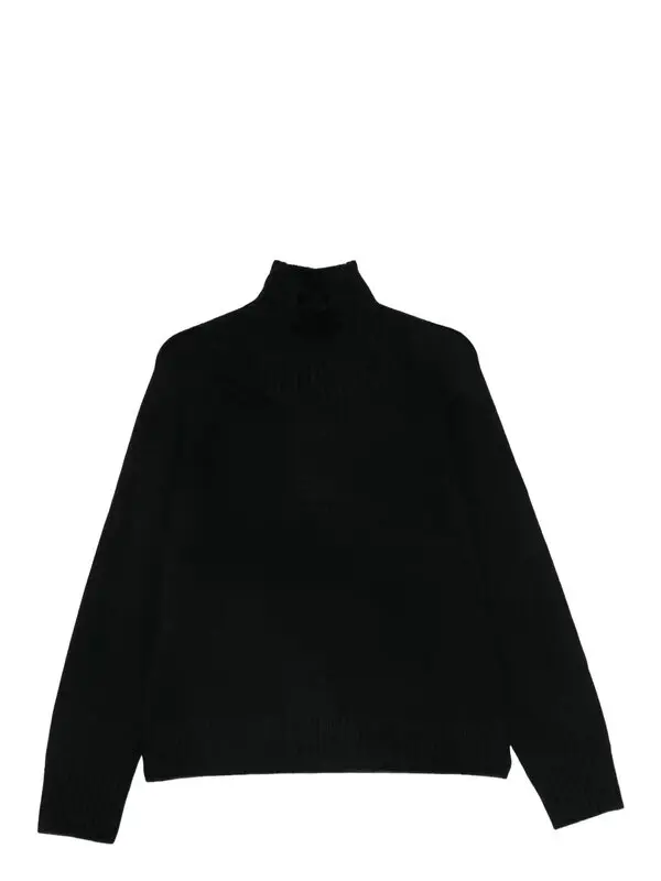 Michael Kors Wool High Neck Jumper - Black