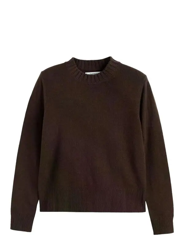 Chinti & Parker Wool Blend Sweater - Brown