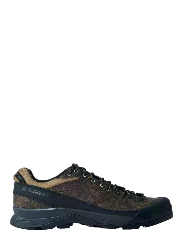 SALOMON X-alp Lace-up Sneakers - Brown