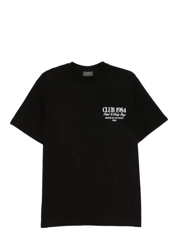 CLUB 1984 Graphic-print T-shirt - Black