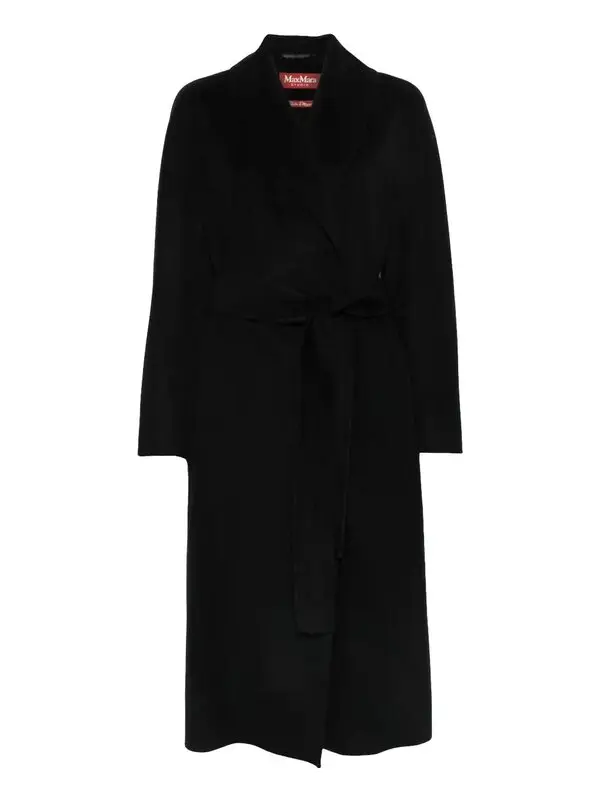 Max Mara Belted Trench Coat - Black