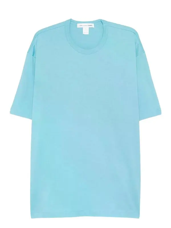 Comme Des Garçons Round-neck Short-sleeves T-shirt - Blue