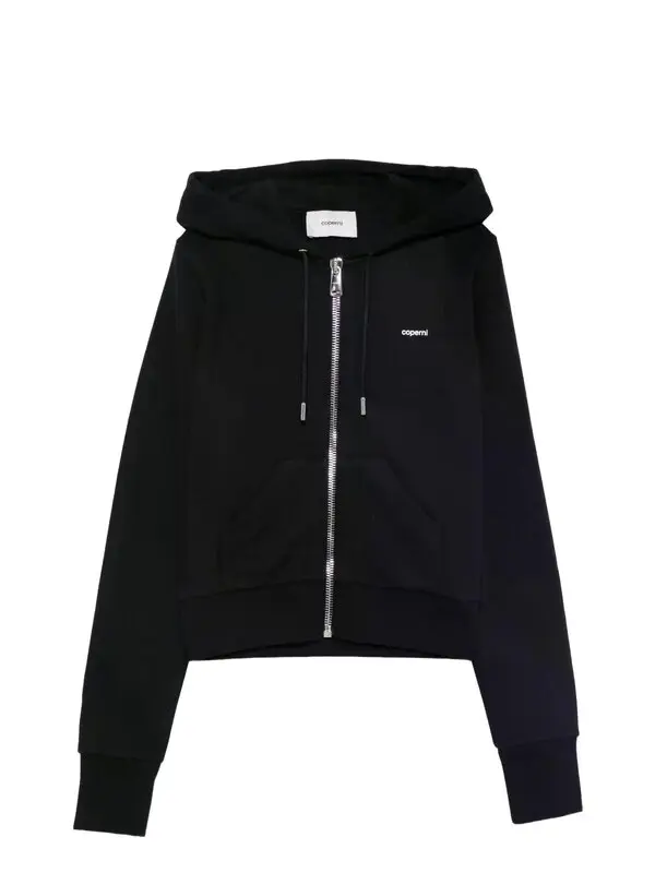 Coperni Zip-up Hoodie - Black