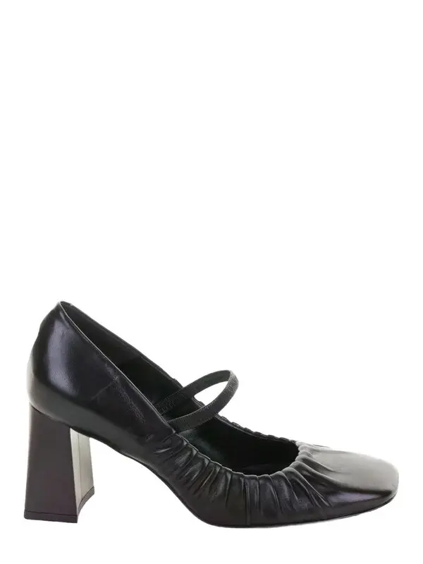 GUGLIELMO ROTTA 70mm Leather Block-heel Pumps - Black
