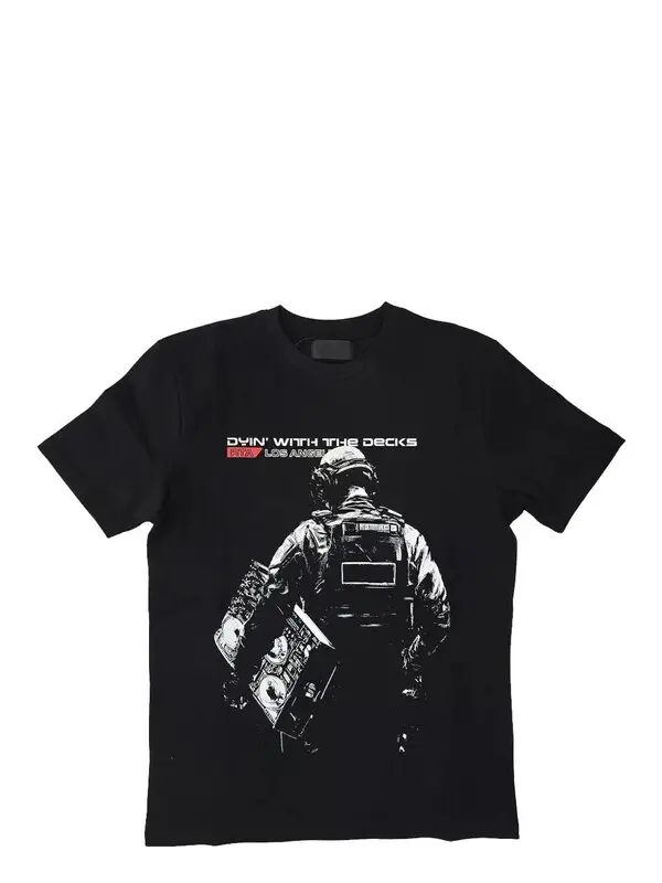 RtA Liam Deck T-shirt - Black