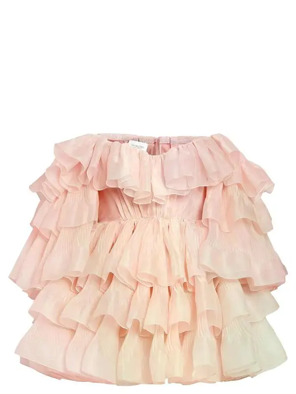 Giambattista Valli Off-shoulder Mini Dress - Pink
