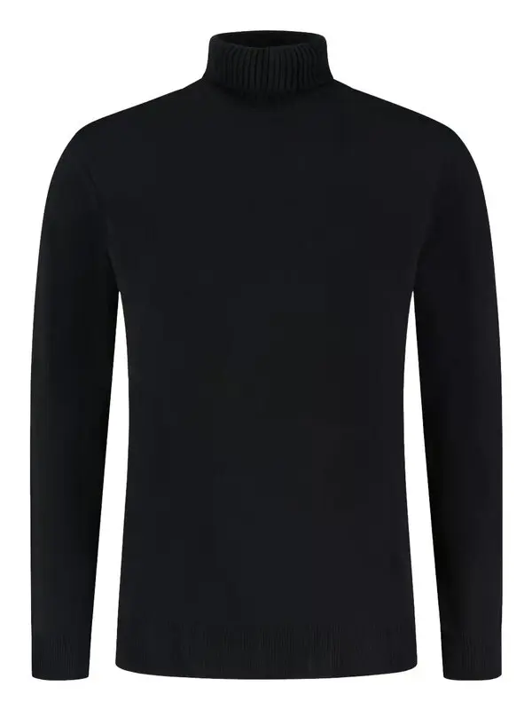 DORIANI Turtleneck Sweater - Black