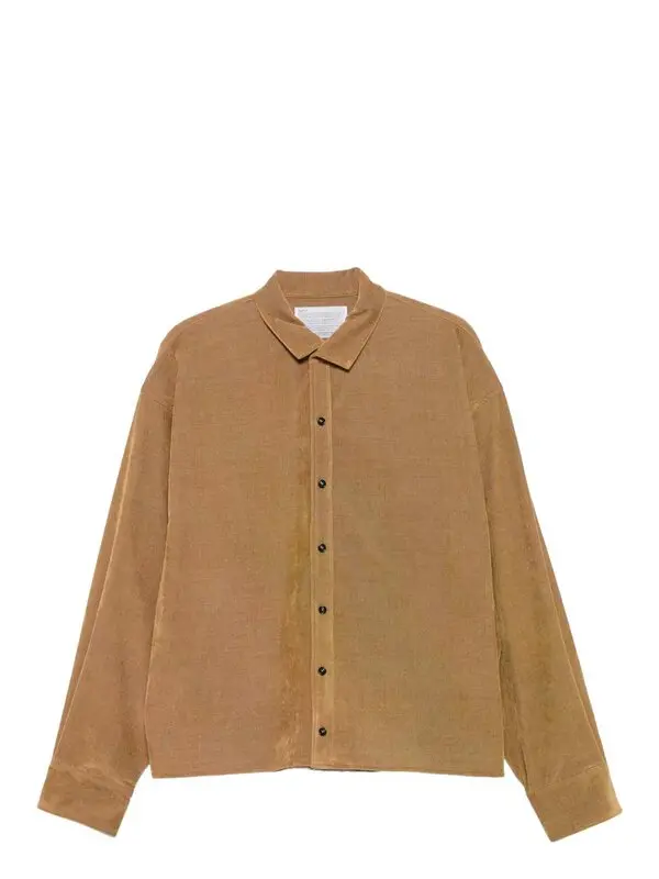 Kolor Button-down Shirt - Brown