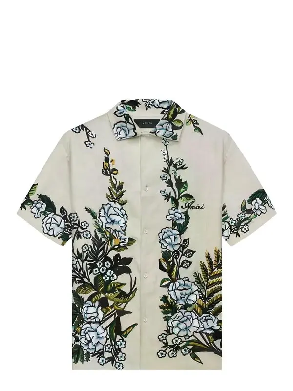 Amiri Floral-print Shirt - Neutrals