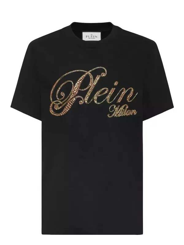 Philipp Plein Logo-embellished T-shirt - Black