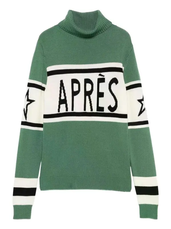 Perfect Moment Après Schild Sweater - Green