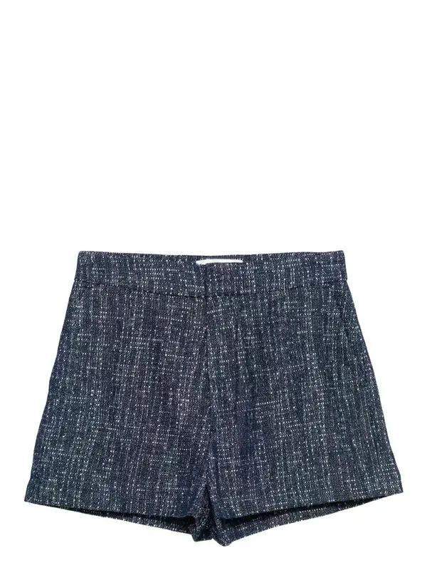 FRAME Tweed Shorts - Blue