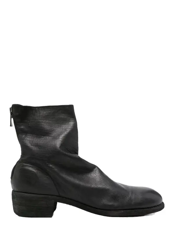 Guidi Leather Boots - Black