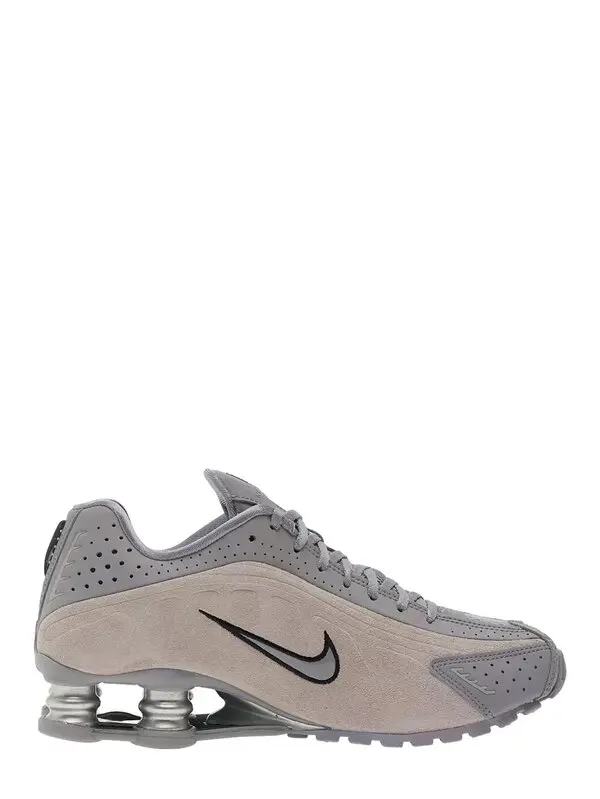 Nike Shox R4 Lace-up Sneakers - Grey