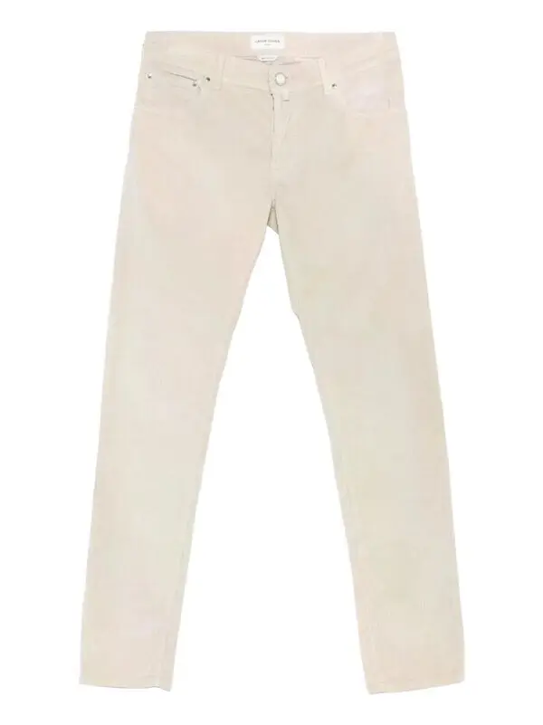 Jacob Cohen Five-pocket Corduroy Trousers - Neutrals