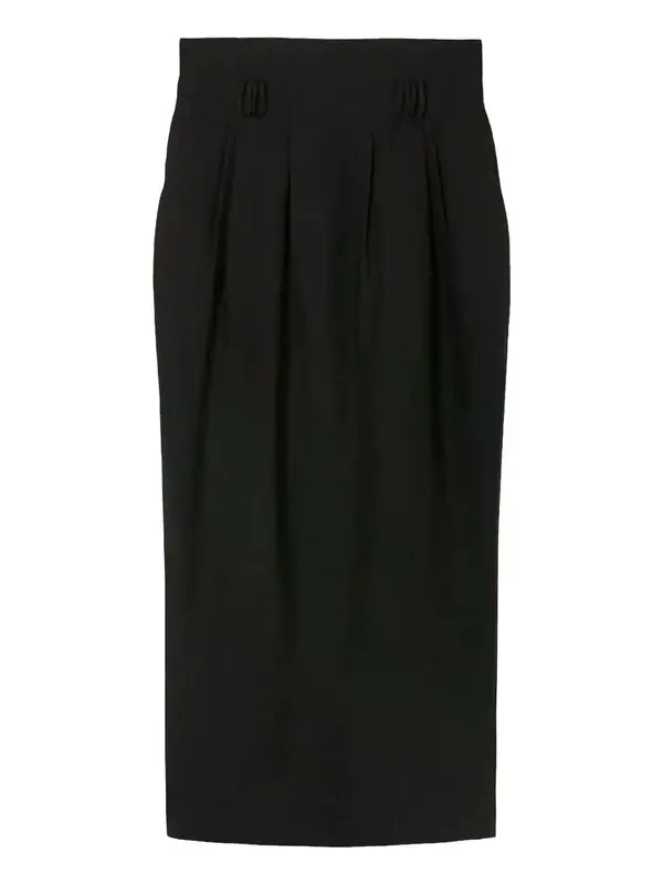 MAME KUROGOUCHI Cocoon Midi Skirt - Black