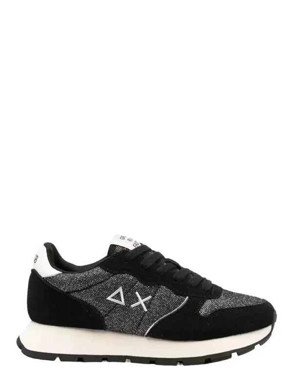 SUN 68 Ally Glitter Sneakers - Black