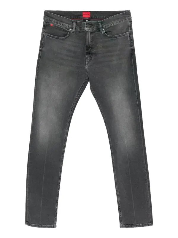 Hugo Boss Stretch-cotton Jeans - Grey